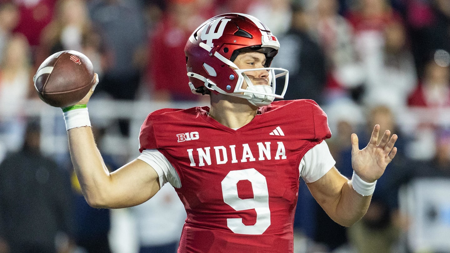 Indiana Quarterback Kurtis Rourke Says Thumb Injury Close to 100% Ahead ...