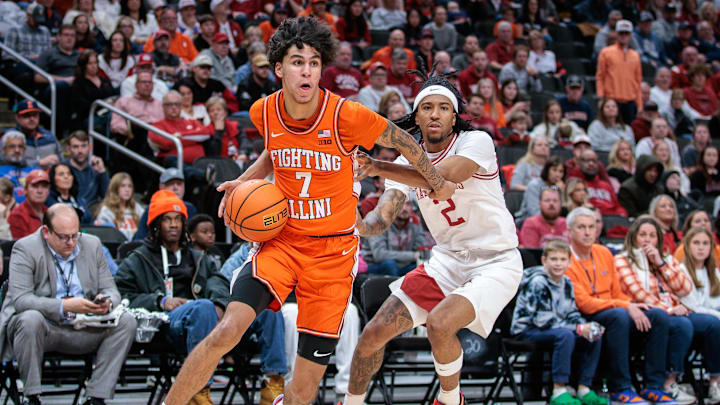 Illinois Basketball's Will Riley Slipping in Latest ESPN NBA Mock Draft