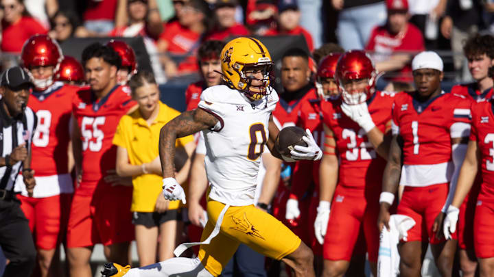 Arizona State's Jordyn Tyson Discusses Leavitt Connection