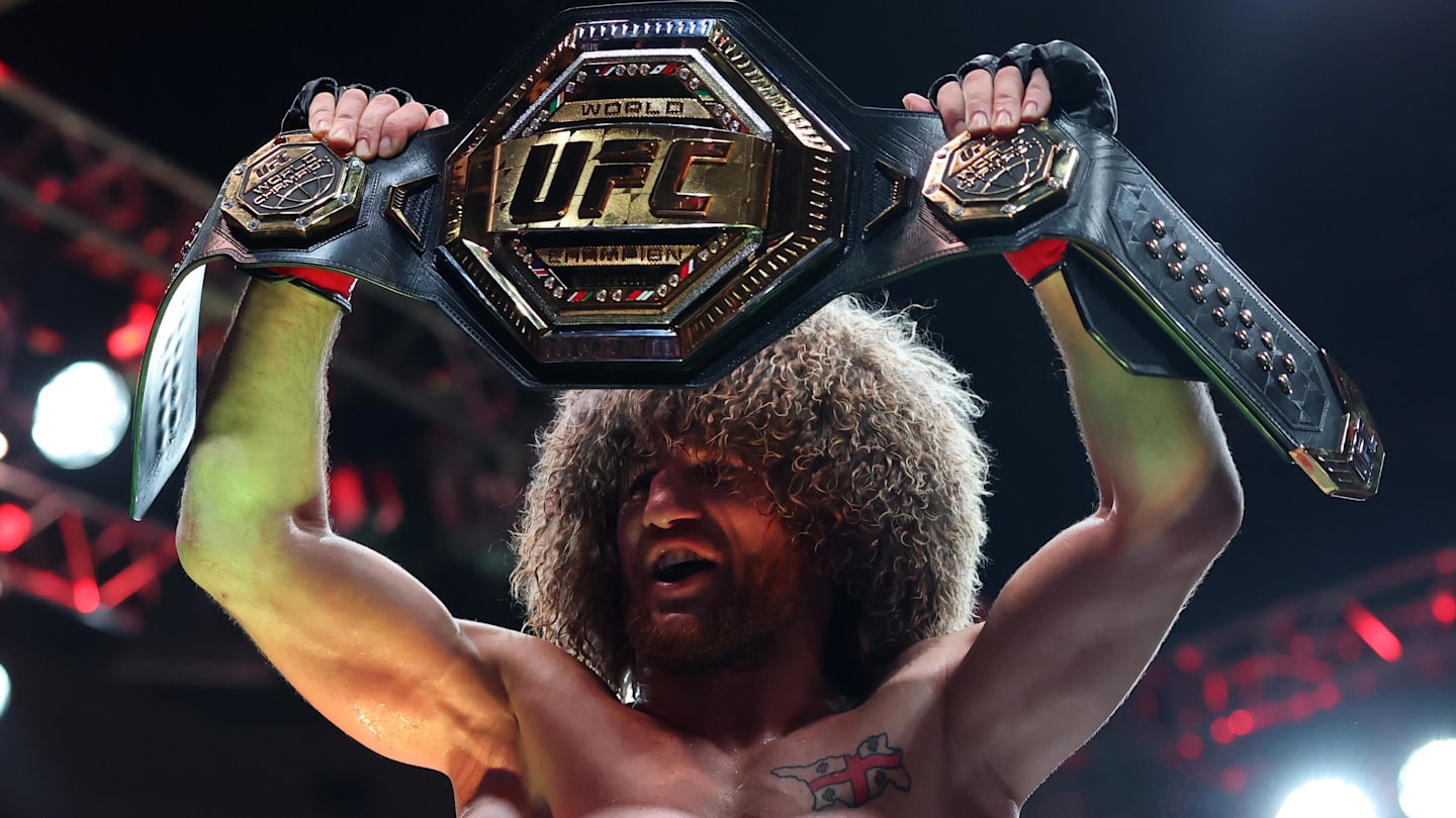 UFC champion praises "living legend" Merab Dvalishvili after UFC 320 ...