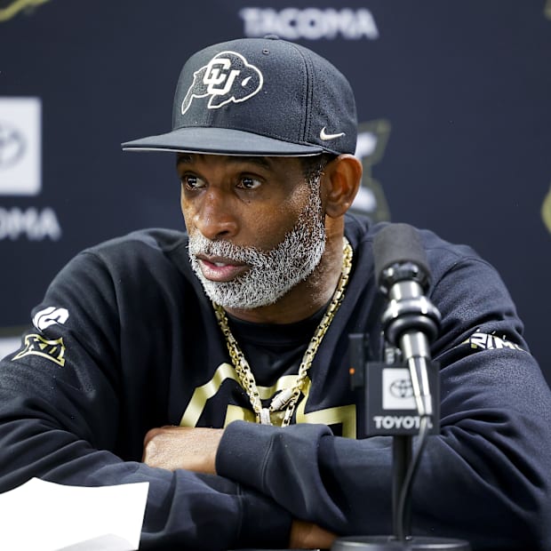 Deion Sanders Unveils New Nike Shoes With Nod to Sons Shedeur, Shilo ...