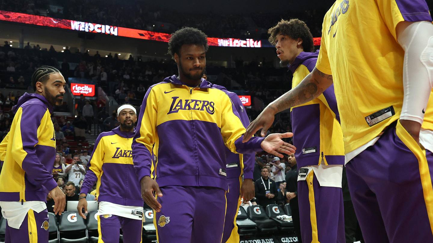 Los Angeles Lakers' Bronny James Turns Heads In NBA Summer League Debut