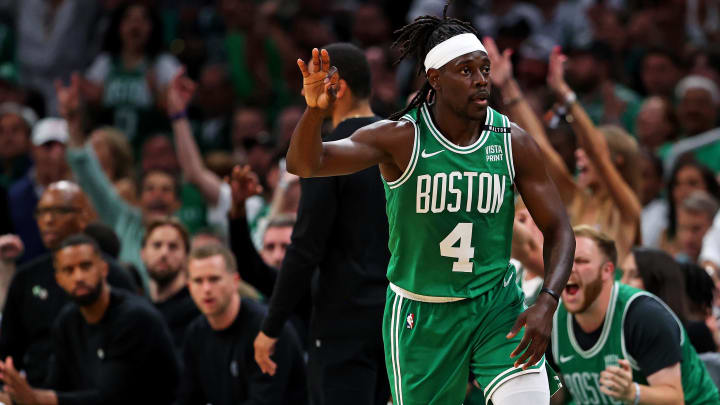 Jrue Holiday accepts hilarious Tenacious D MVP trophy: Best fan reactions