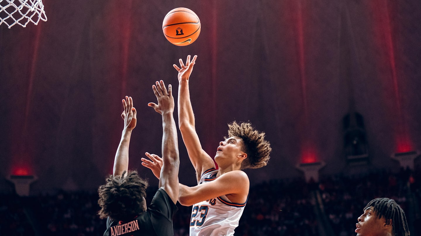 Illinois' Keaton Wagler Draws Comparison to NBA MVP From Brad Underwood