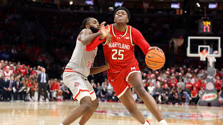 Maryland basketball center Derik Queen nominated for Center of the Year ...