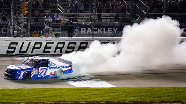 Rajah Caruth's Landmark Victory Secures Spot In NASCAR Truck Series ...