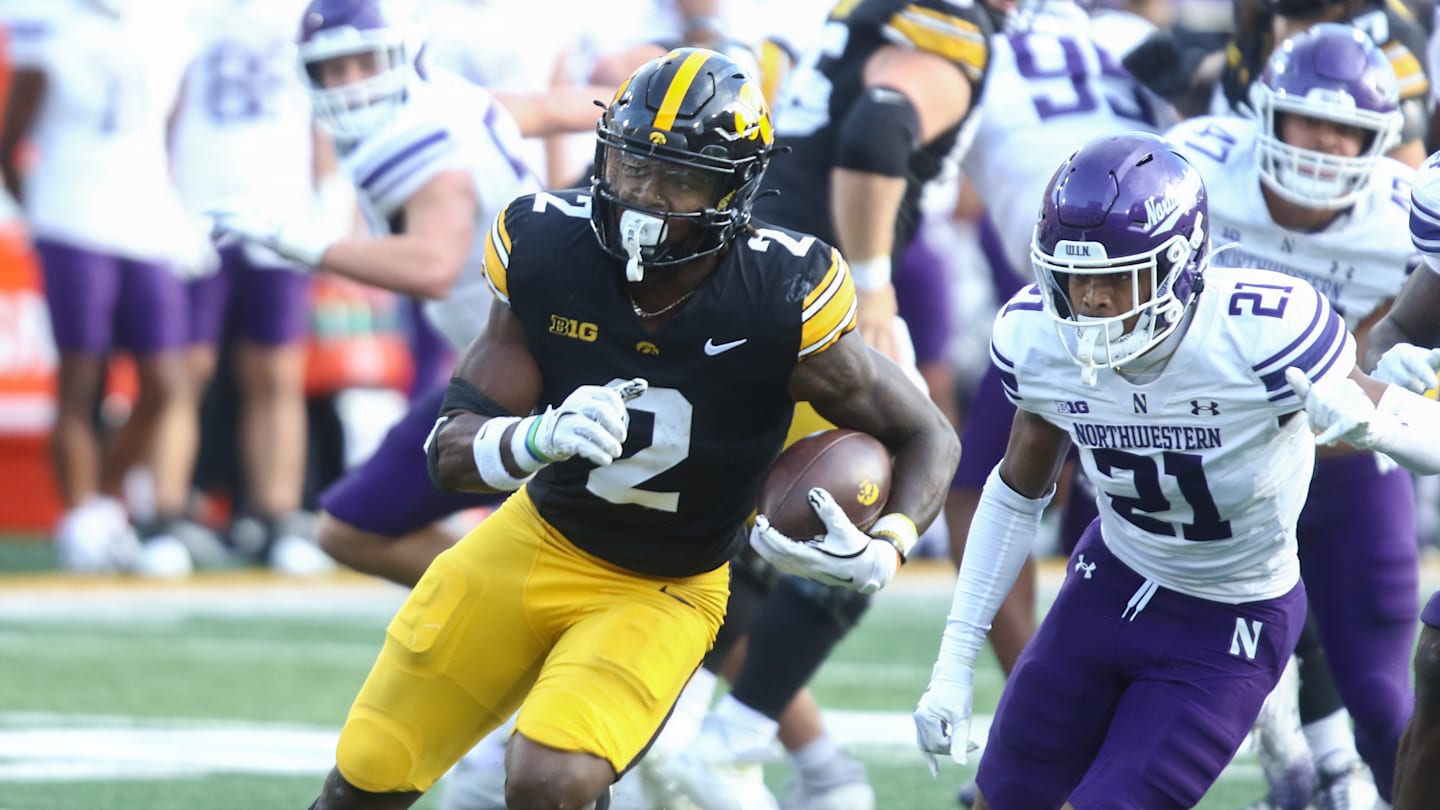 Wisconsin HC Luke Fickell doesn't seem overly concerned about star Iowa RB