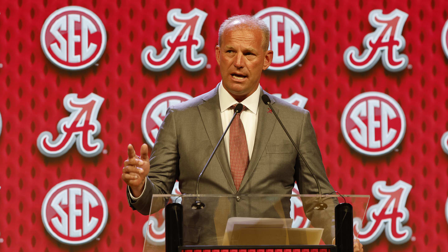 Everything Alabama Coach Kalen DeBoer Said at SEC Media Days