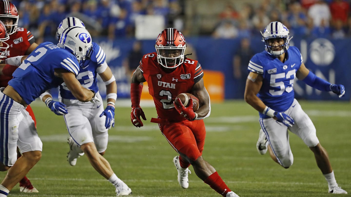 Utah football icon Zack Moss pokes fun at Big Noon Kickoff's guests for ...