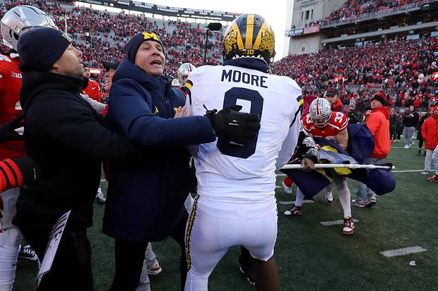 Michigan Football: Derrick Moore reminds Ohio State who owns the rivalry