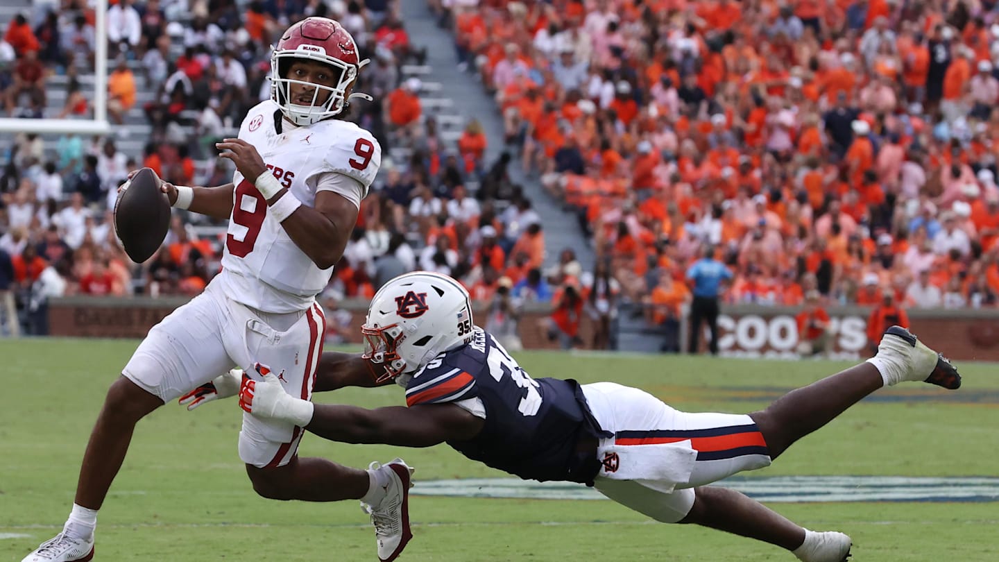 Did Michael Hawkins Jr. do enough against Auburn to earn start in Red River Rivalry?
