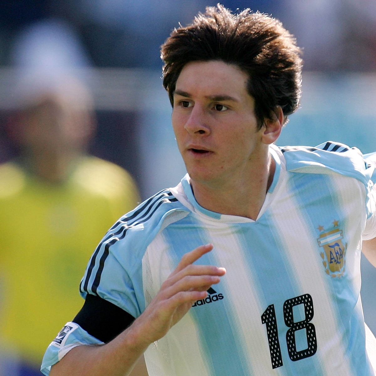 messi as young