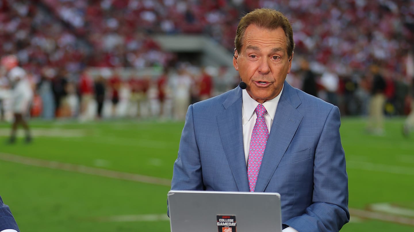Nick Saban and Mario Cristobal troll Dolphins fans on College GameDay