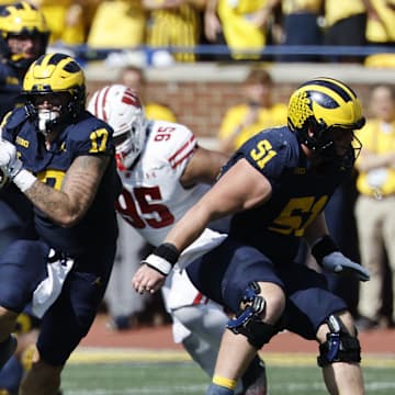 PFF grades and snap counts following Michigan's loss to Oklahoma