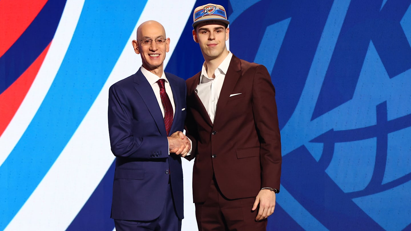 Nikola Topic addresses Thunder fans after being taken No. 12 in NBA Draft