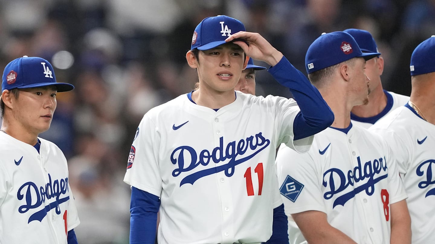 Roki Sasaki: Stats from Dodgers pitcher's debut in Japan