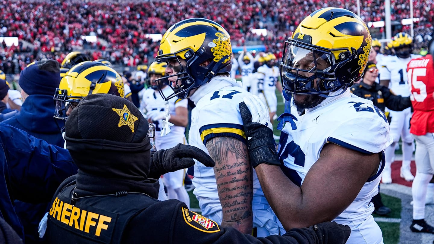 Police release bodycam footage of Michigan, Ohio State brawl