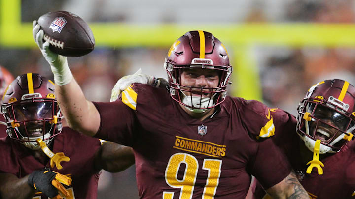 Updated Commanders 2025 NFL Draft picks after John Ridgeway trade