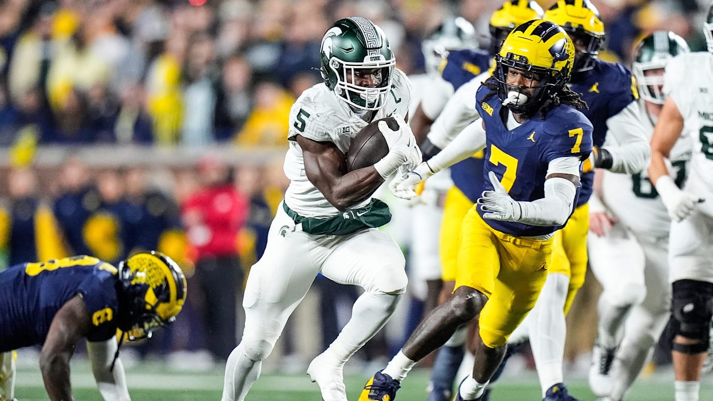 Michigan State RB Nate Carter Finally Has 2024 Breakout