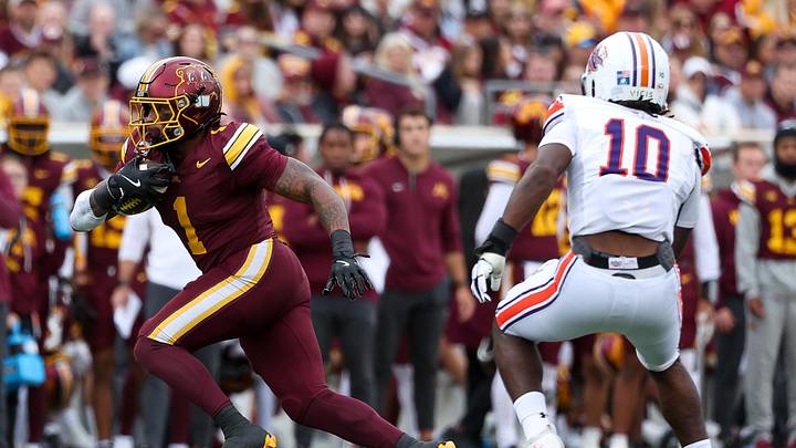 Report: Gophers star RB Darius Taylor 'doubtful' for Cal game