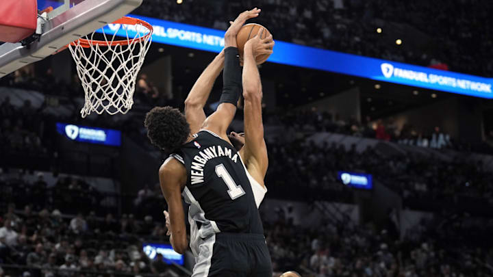 Victor Wembanyama's Block Went Viral In Spurs-Nets Game
