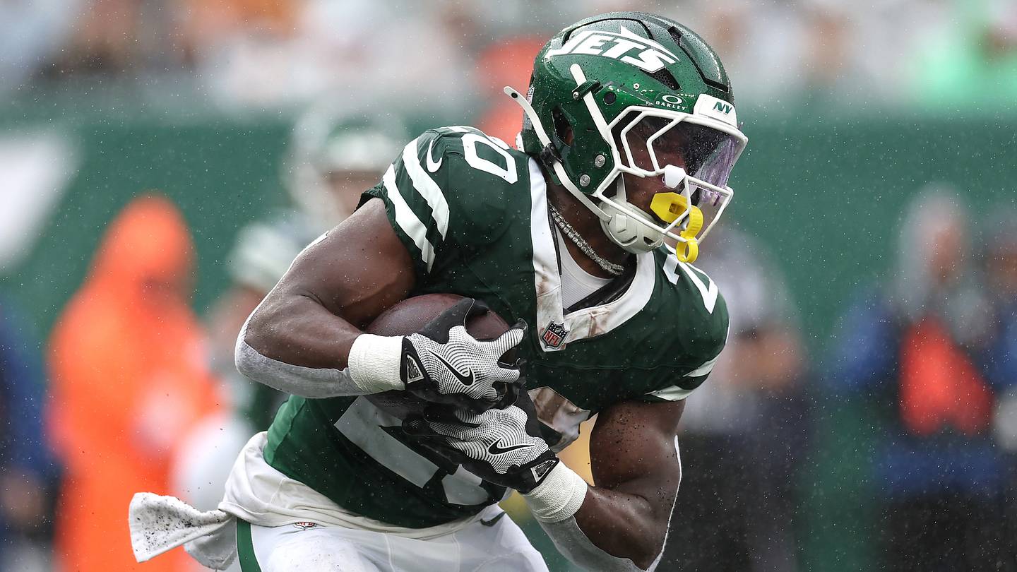 Breece Hall set for prime fantasy matchup in run-heavy, windy night on MNF