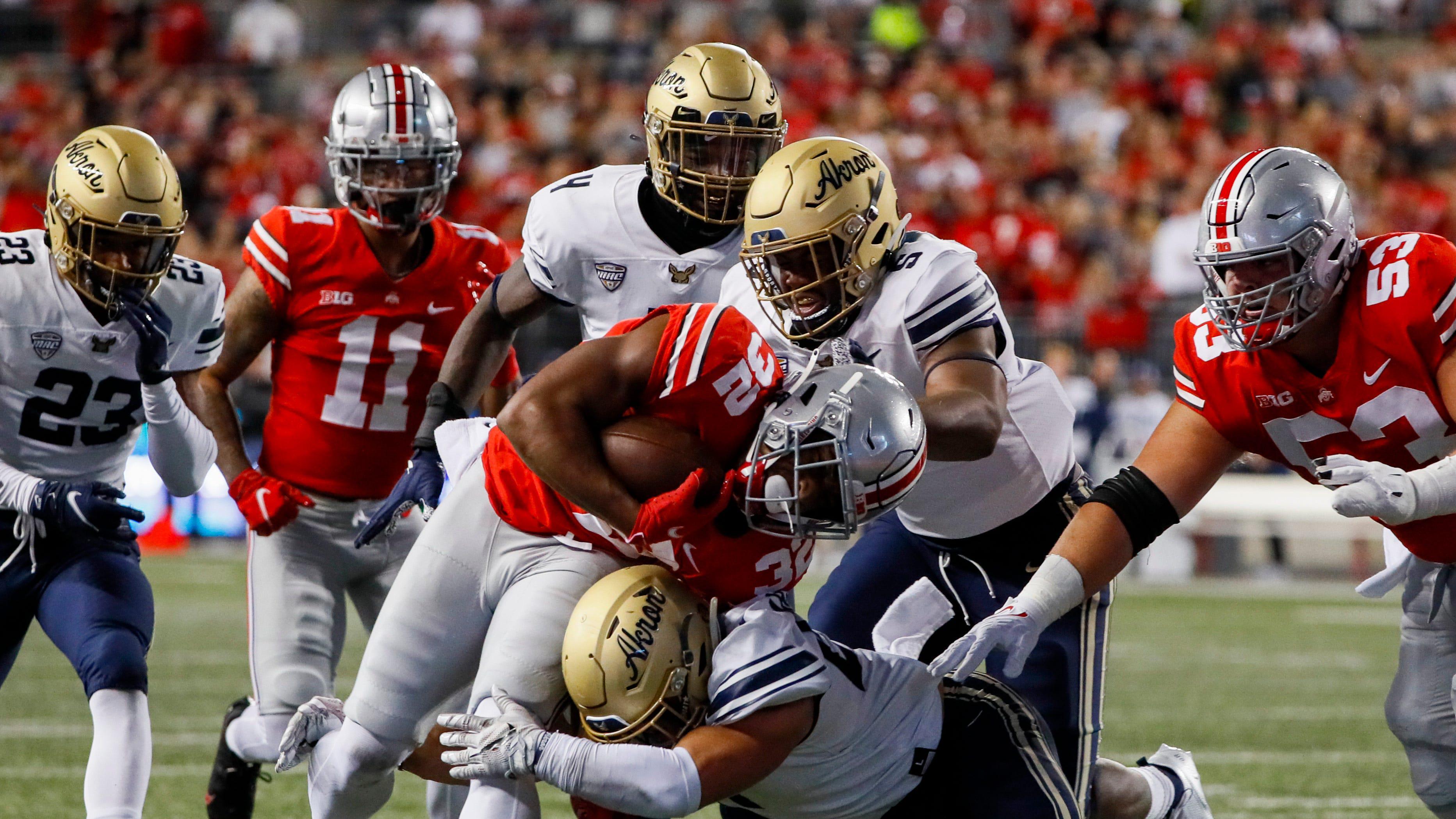 Weather report for Ohio State football vs. Akron