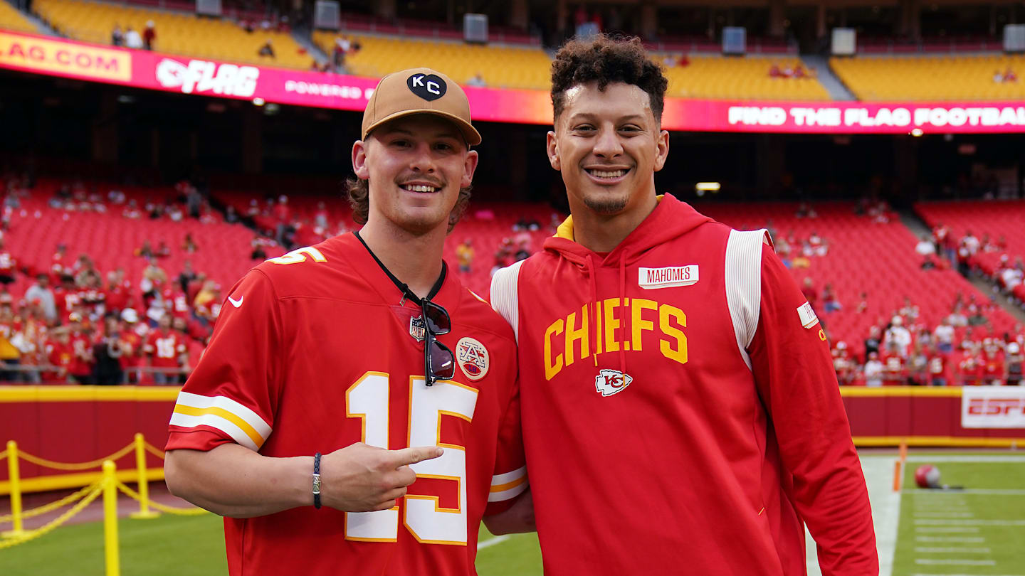 Patrick Mahomes was every Royals fan watching Bobby Witt Jr. in the ...