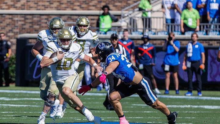 Everything From Georgia Tech QB Haynes King Ahead Of Matchup Vs Syracuse