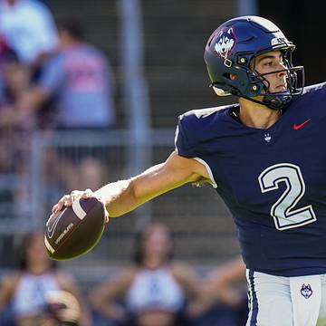 UConn Football Sets Record in 59-13 Win Over Central Connecticut