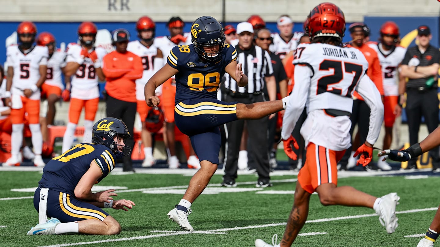 Cal's Derek Morris Getting His Kicks After Tough College Debut