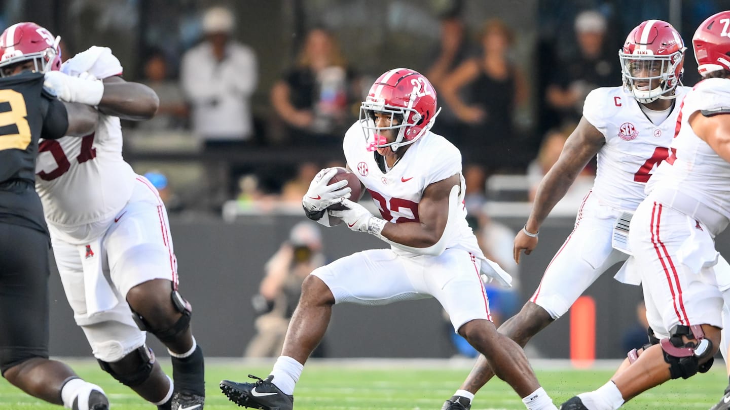 Alabama's Running Back Duo Contributing to Offense With and Without the ...