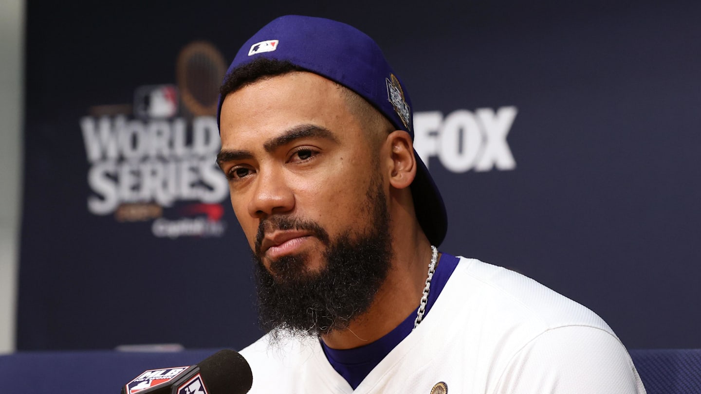 Andrew Friedman Doesn't Know if Dodgers Will Re-Sign Teoscar Hernandez