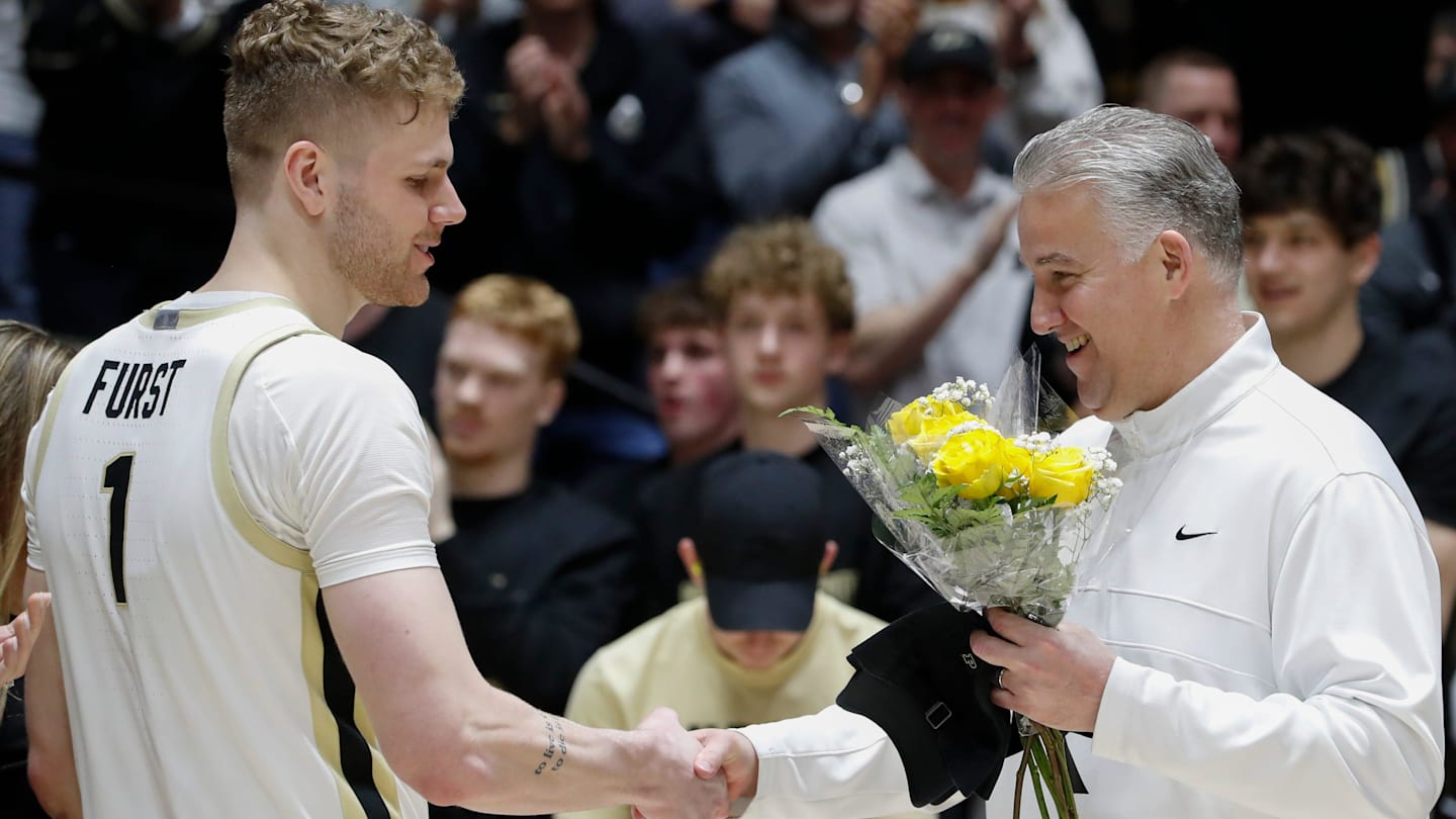 Caleb Furst's Purdue Career Defined by Success on the Basketball Court ...