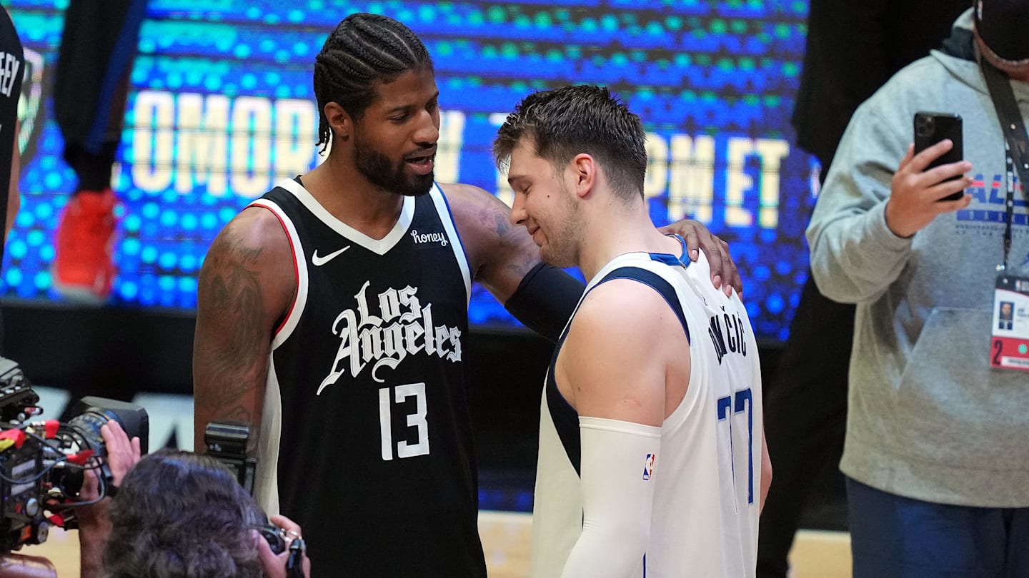 Paul George's Bizarre Message to Luka Doncic Revealed