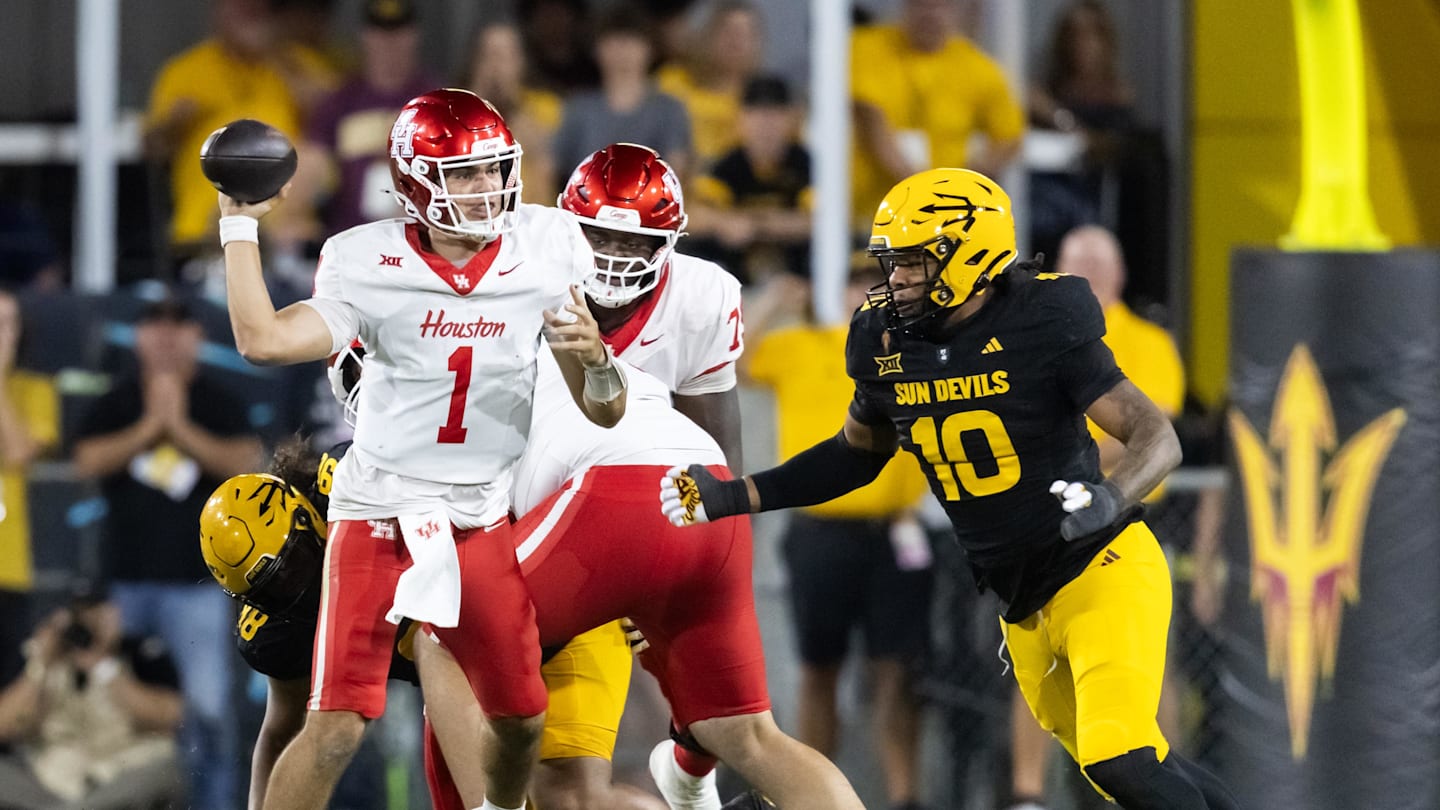 Houston Cougars Snap Lengthy Streak With Win Over Arizona State