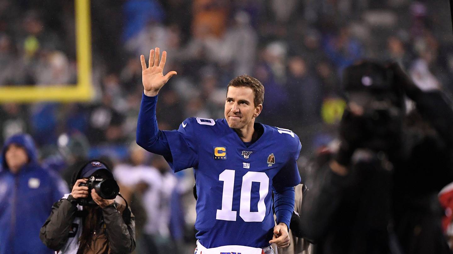 Eli Manning Has Funny Reason for Wanting to Avoid Early Hall of Fame ...