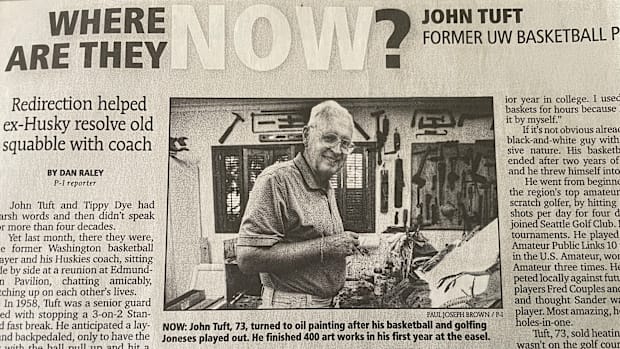John Tuft, Who Ended UW Hoop Career Early, Dies at 90