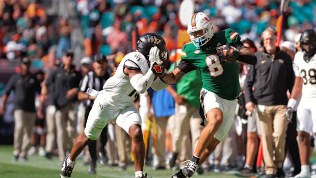 No. 6 Miami Hurricanes Projected Depth Chart Against Syracuse