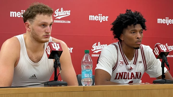 What Tucker DeVries, Sam Alexis Said After Indiana Basketball's Win vs ...