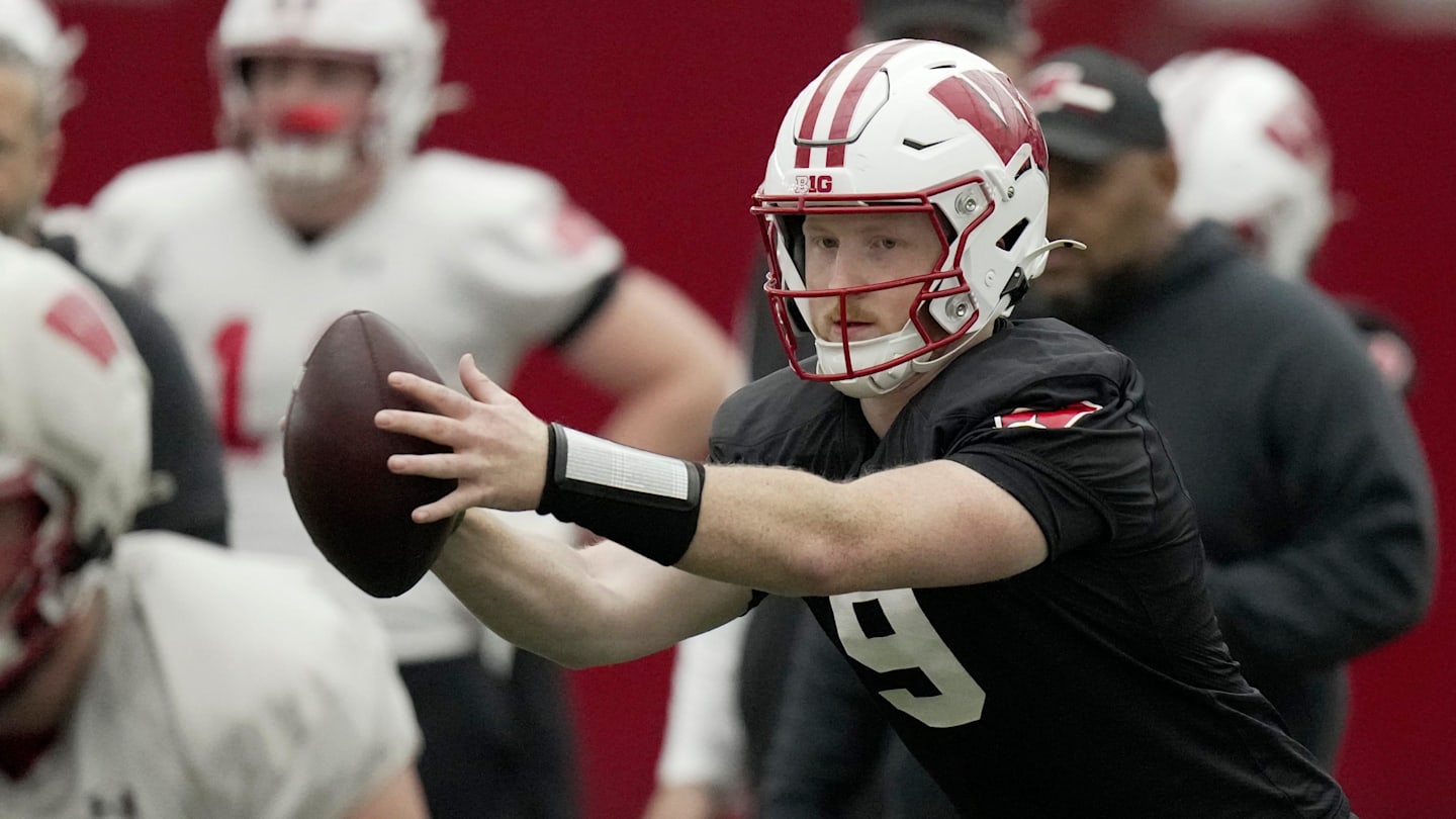 The Athletic ranks Billy Edwards Jr. neck-and-neck with Big Ten QBs at ...