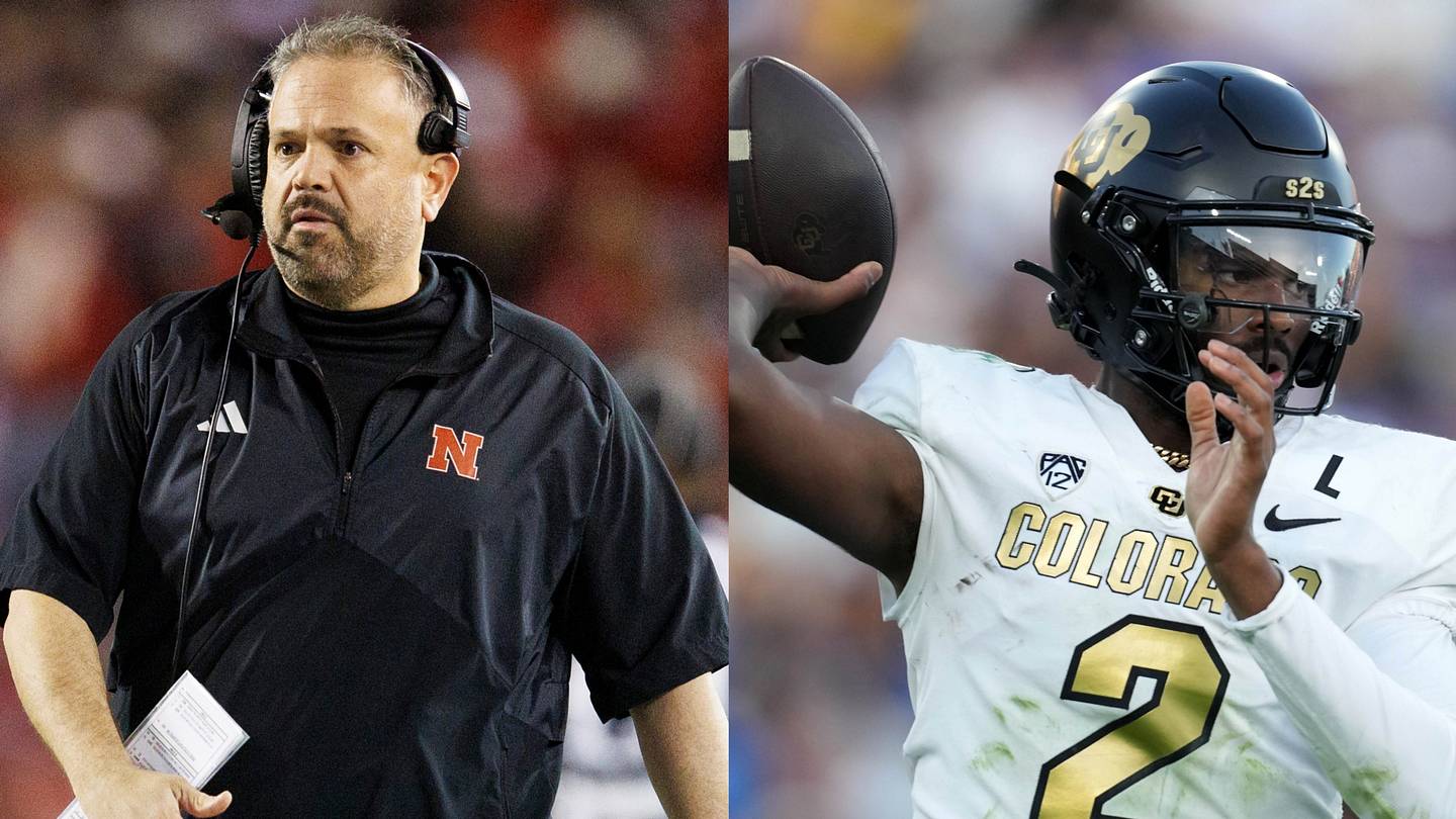 What Nebraska's Matt Rhule said about Shedeur Sanders, Coach Prime and ...