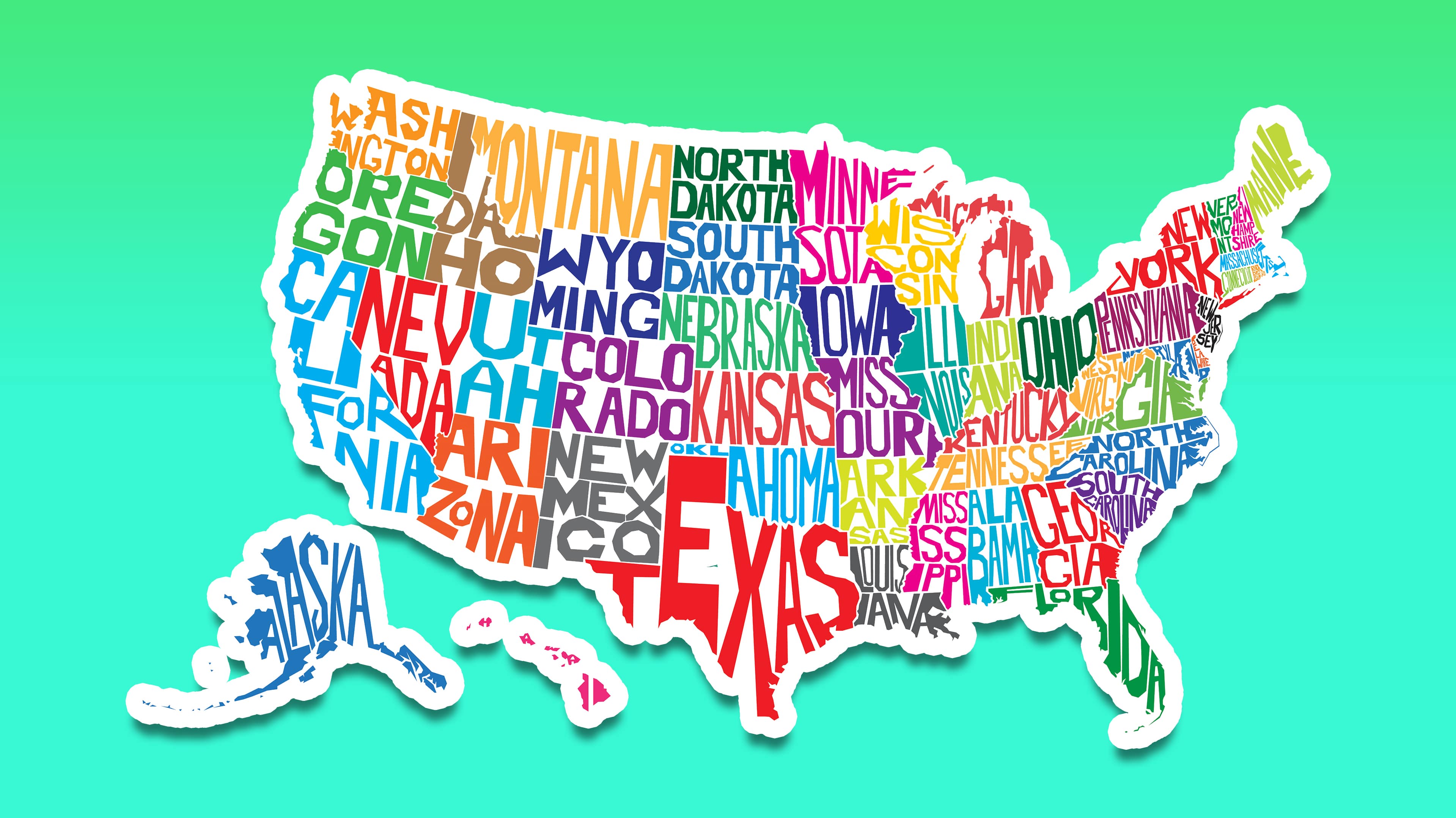 different state names