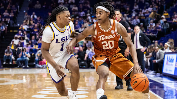 Texas Longhorns guard Tre Johnson Named SEC Freshman of the Week