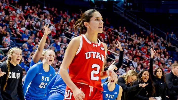Utah beats BYU 81-76 behind career-high from Gianna Kneepkens