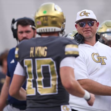 Everything From Georgia Tech Head Coach Brent Key After Georgia Tech's ...