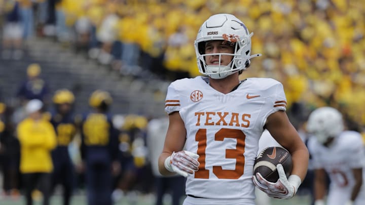 Texas Longhorns WR Could Make First-Career Start vs. Ohio State Buckeyes