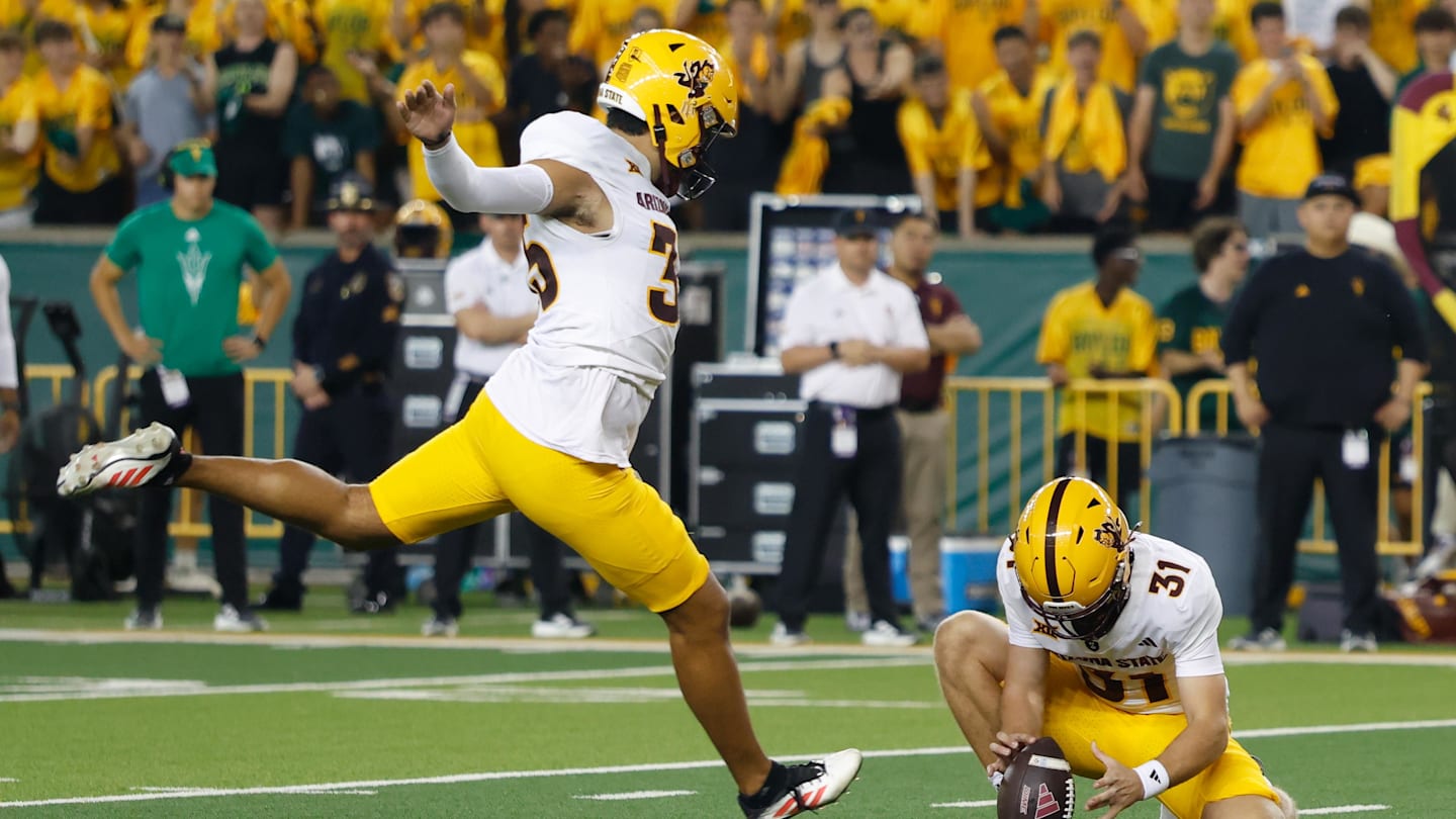 ASU Kicker Wins Prestigious Award for Game-Winning Kick