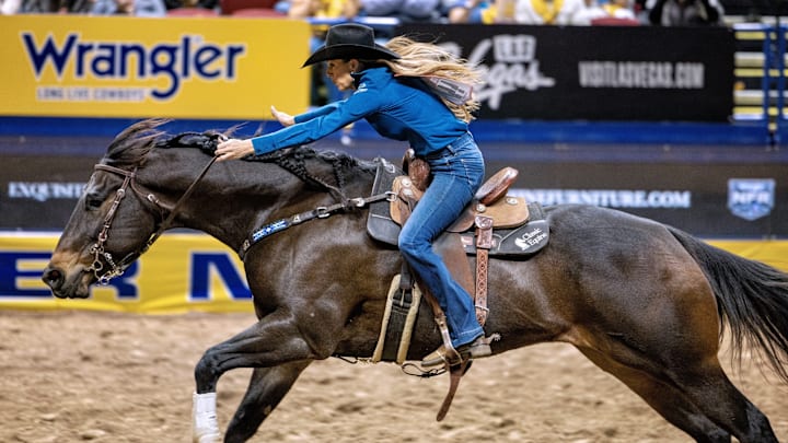 Kassie Mowry Rides Away With Round Four Win Breaking Kinsels Three Day Streak