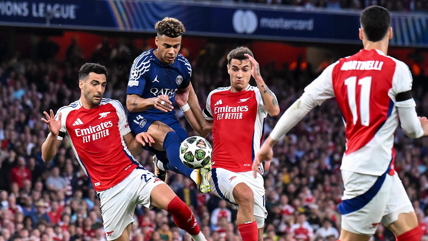 Arsenal 0–1 PSG: Champions League Player Ratings as PSG Dominate Gunners